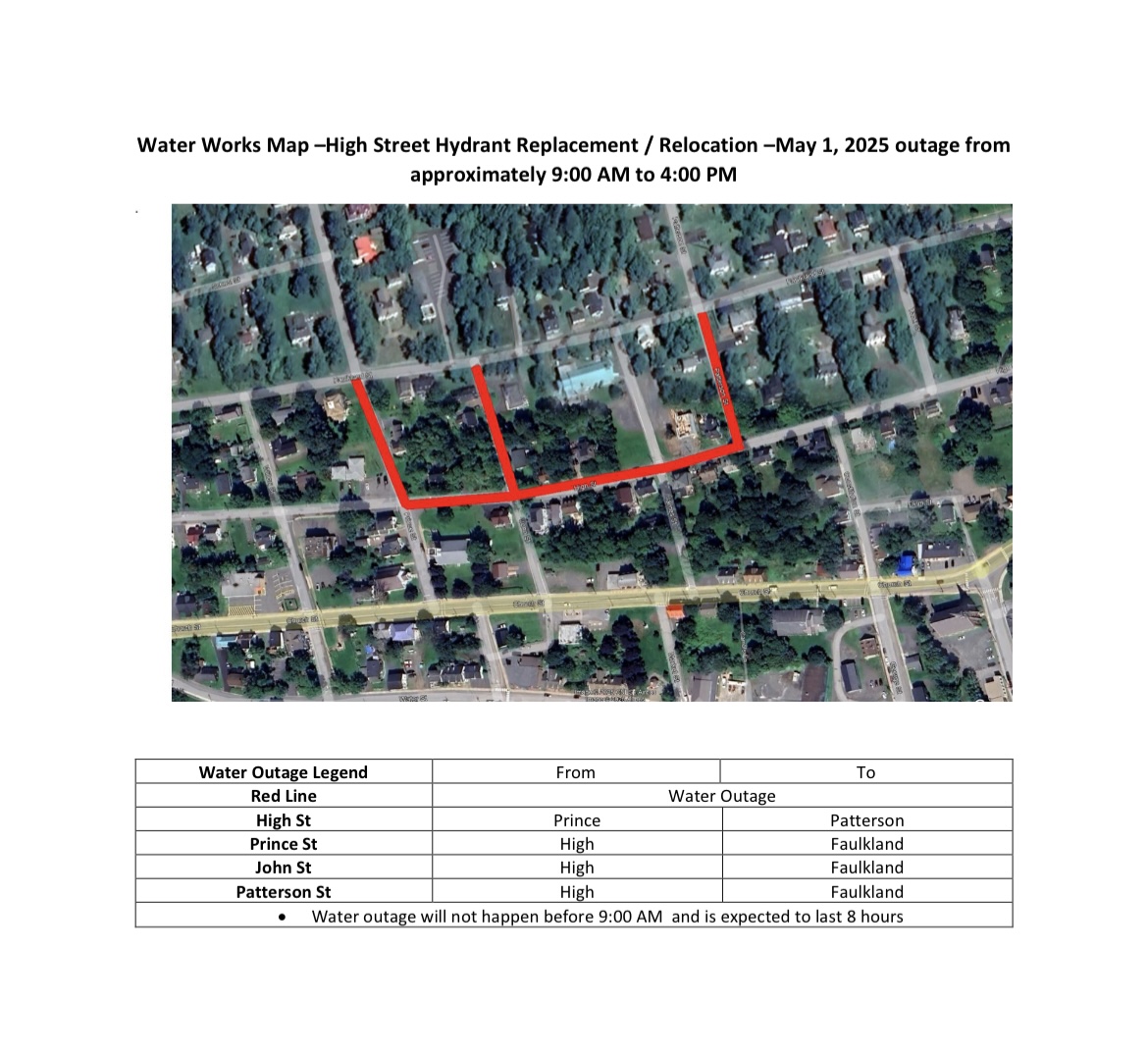 Public Notices & News - Town of Pictou